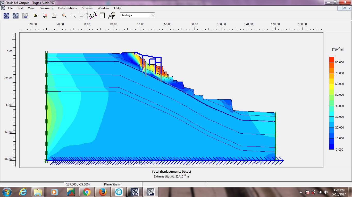 انجام پروژه با نرم افزار پلکسیس (Plaxis)