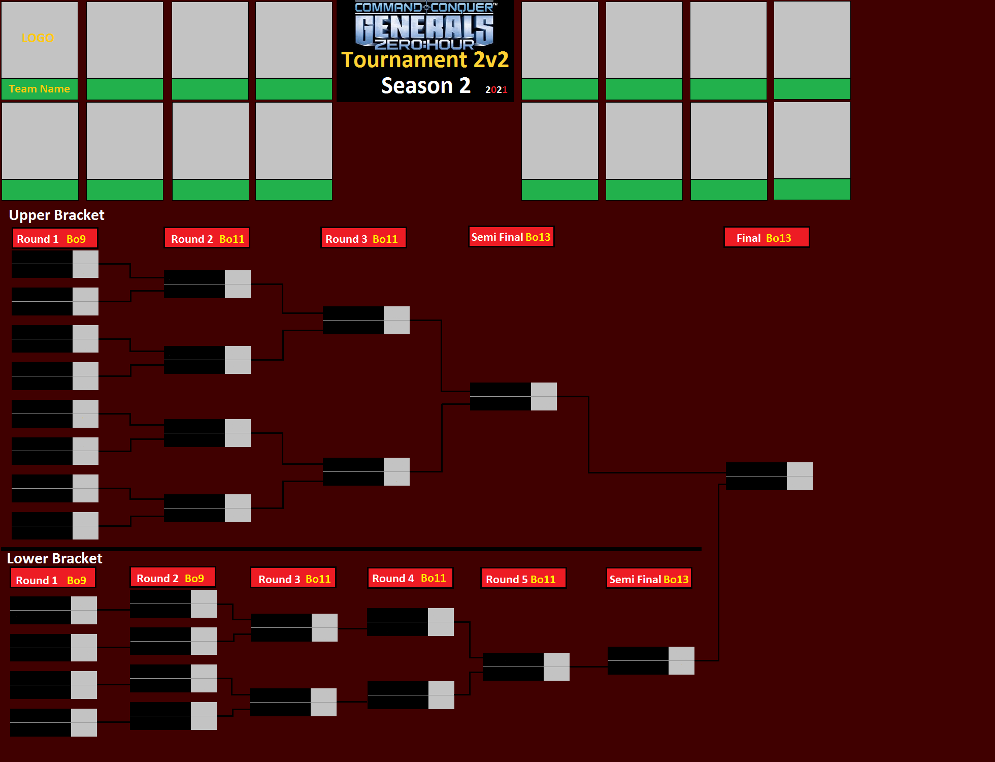 [Sign Ups] 2vs2 Tournament - Season 2 - GameReplays.org