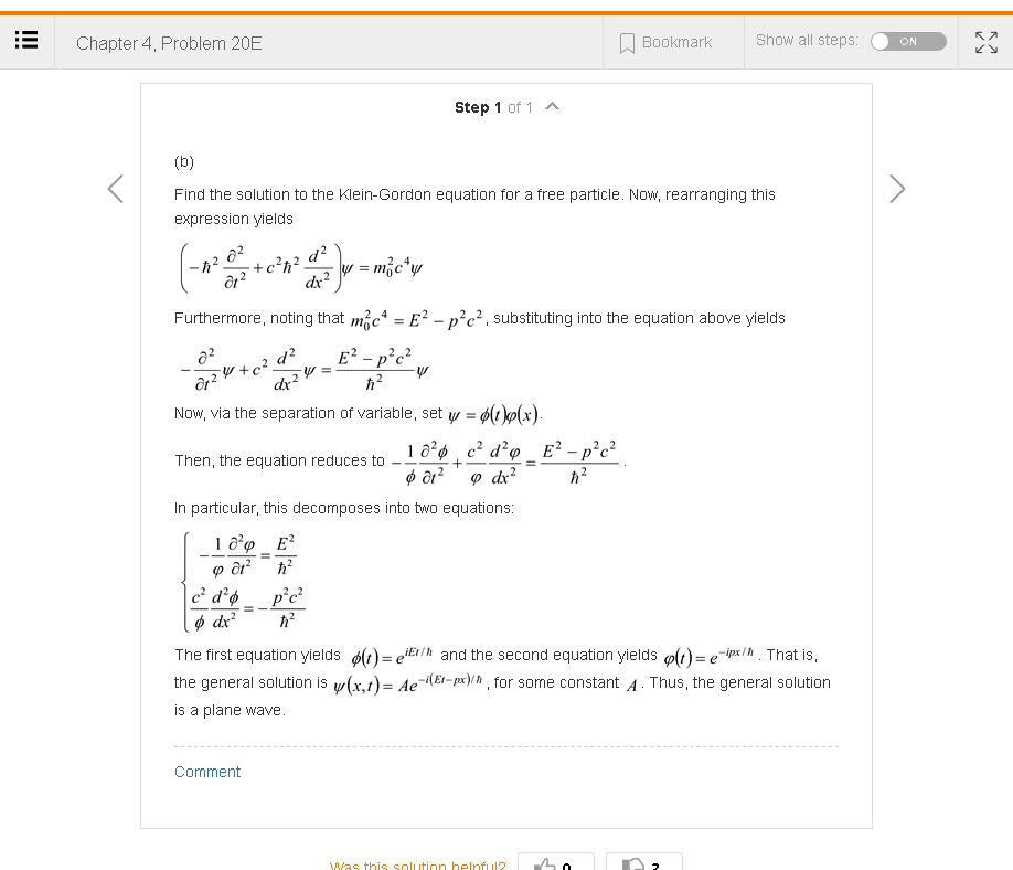 Quantum Mechanics (Nouredine Zettili)(Solution Manual) – Physics Directory